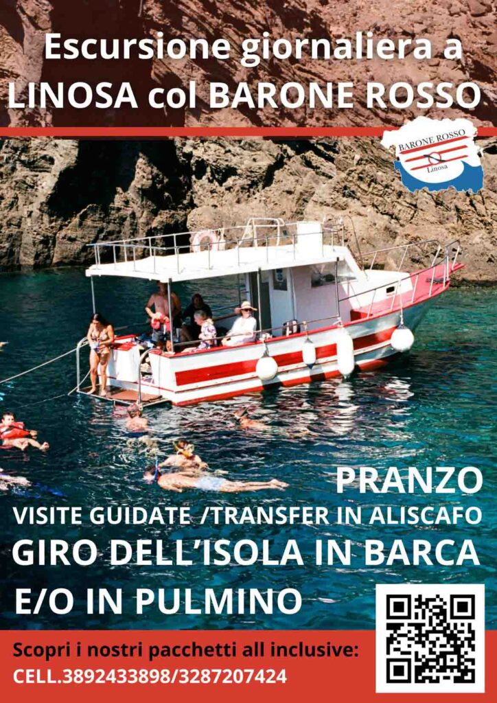 Barone Rosso (Linosa) - Gite in barca a Lampedusa
